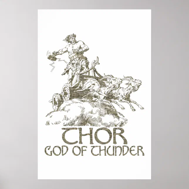 Thor Poster | Zazzle