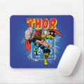 Thor Retro Comic Price Graphic Mouse Pad | Zazzle