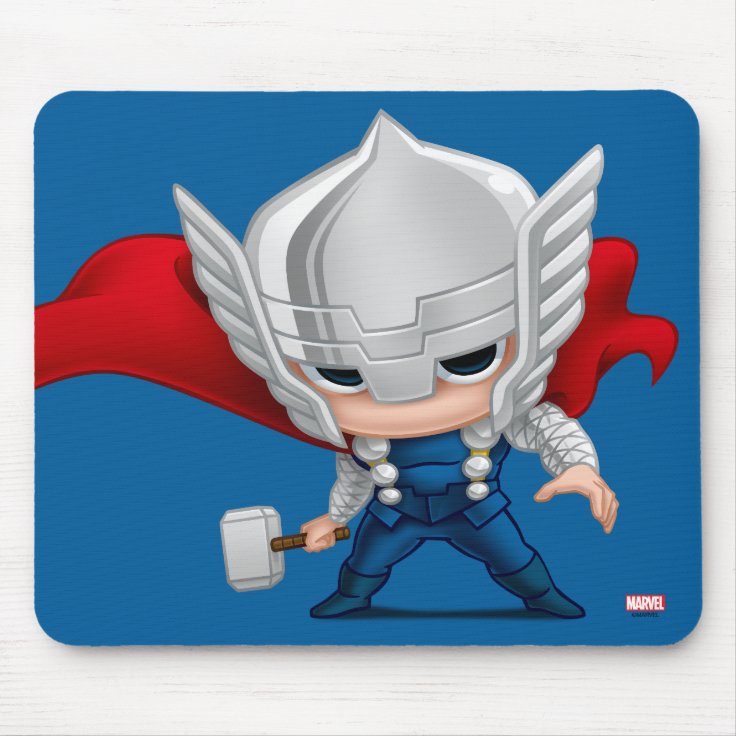 Thor Stylized Art Mouse Pad | Zazzle