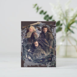 Thorin, Kili, and Balin Graphic Postcard | Zazzle
