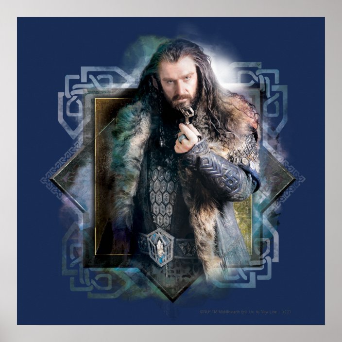 THORIN OAKENSHIELD™ Character Graphic Poster | Zazzle.com
