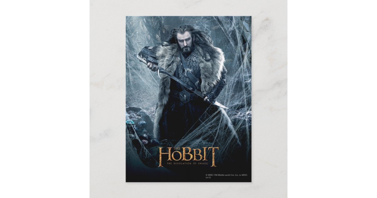 THORIN OAKENSHIELD™ Character Poster 3 Postcard | Zazzle