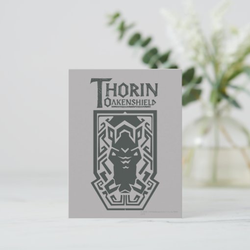 THORIN OAKENSHIELD™ Shield Symbol Postcard | Zazzle
