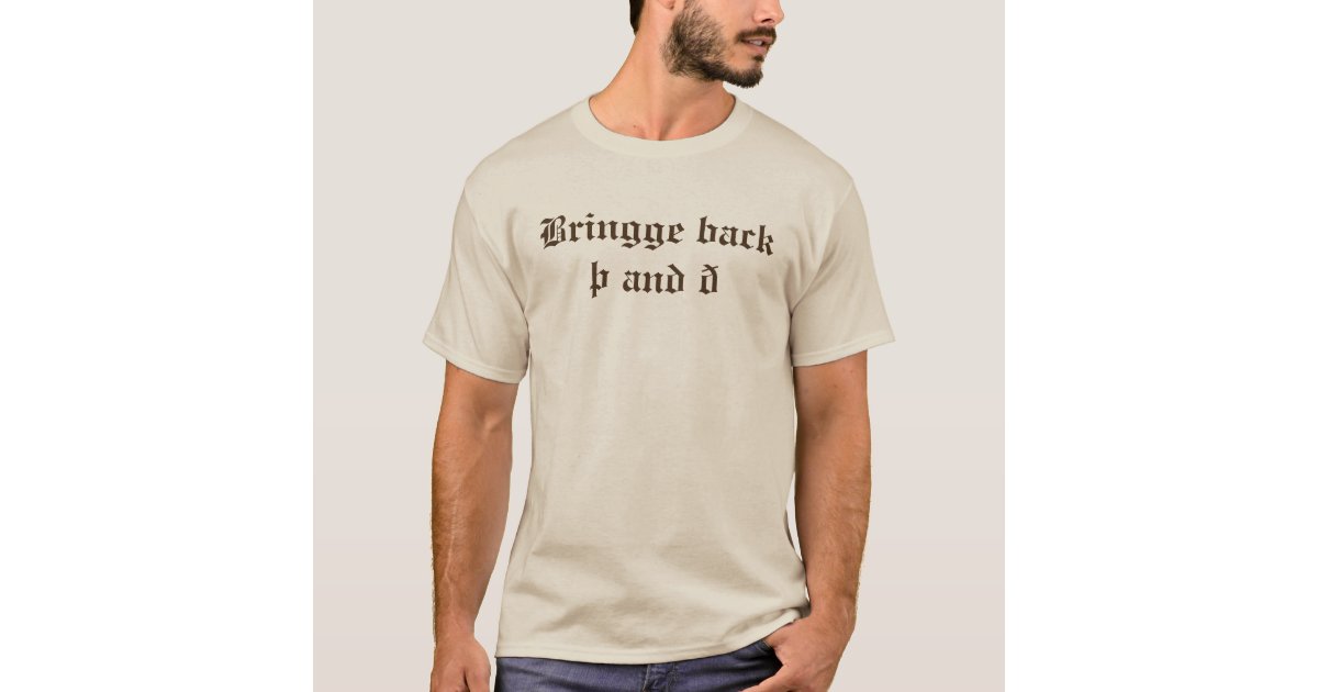 Thorn and eth T-Shirt | Zazzle