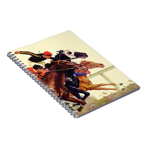 Thoroughbred Race Notebook | Zazzle