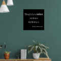 Though Be Madness Yet Method Shakespeare Quote Poster | Zazzle
