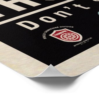 Thought Police Poster | Zazzle