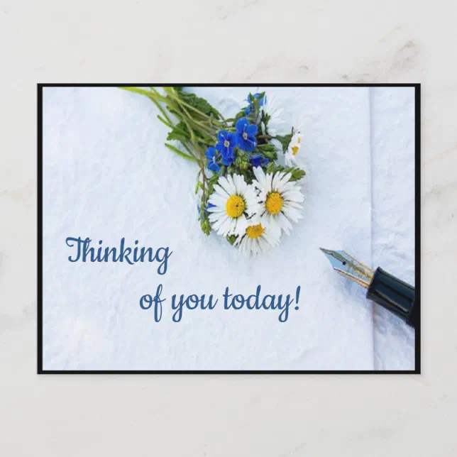 Thoughtful Reminder Postcard | Zazzle