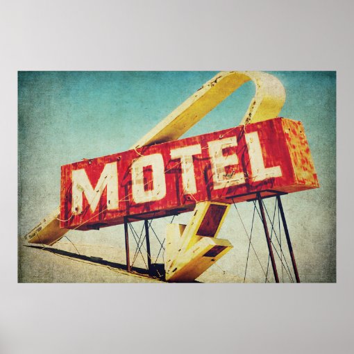 Thrashed Motel Poster | Zazzle