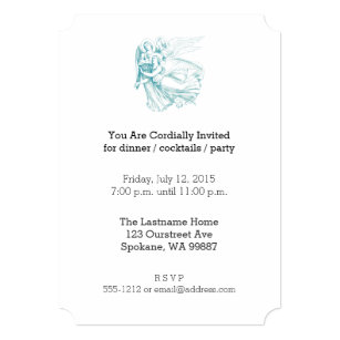 Angel Wings Invitations | Zazzle