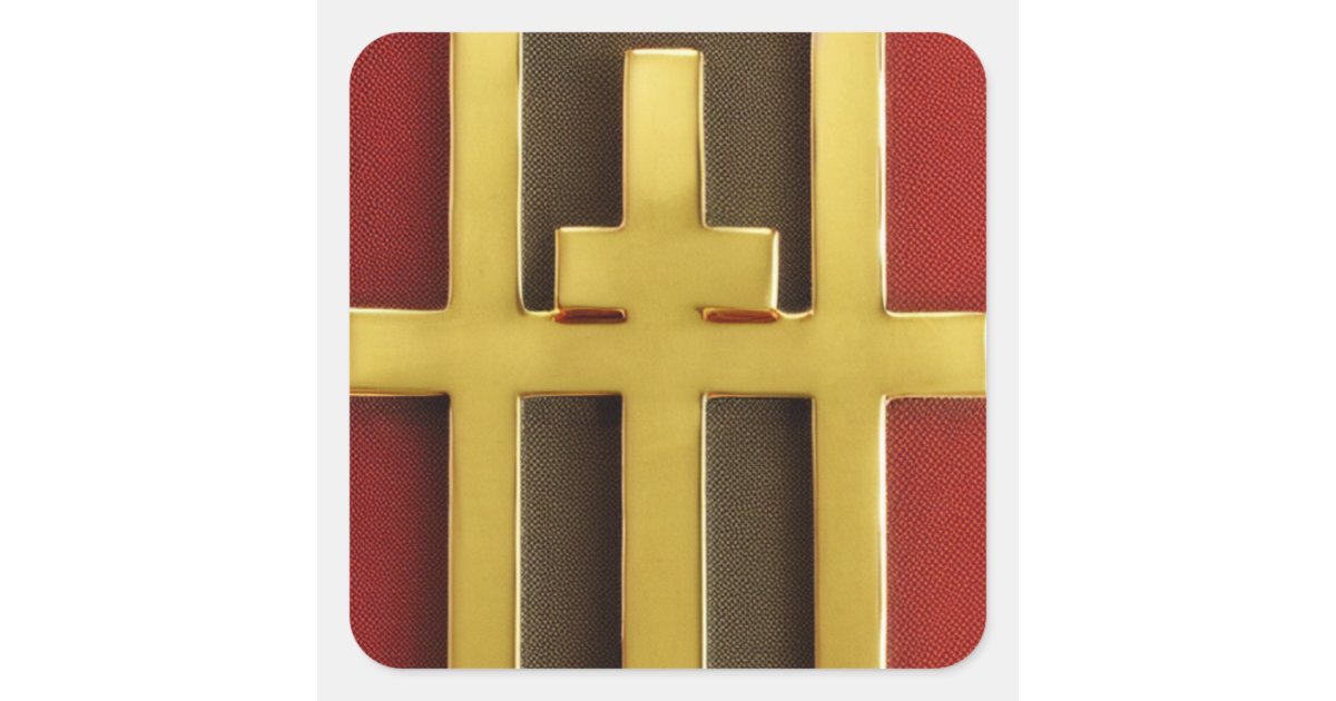 Three Crosses Sticker | Zazzle