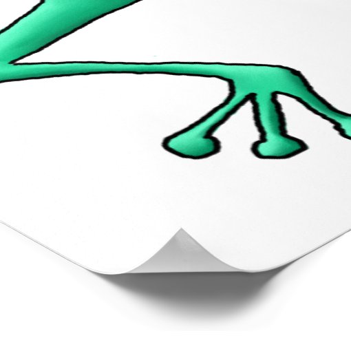 Three Dancing Frogs Art Print Poster | Zazzle