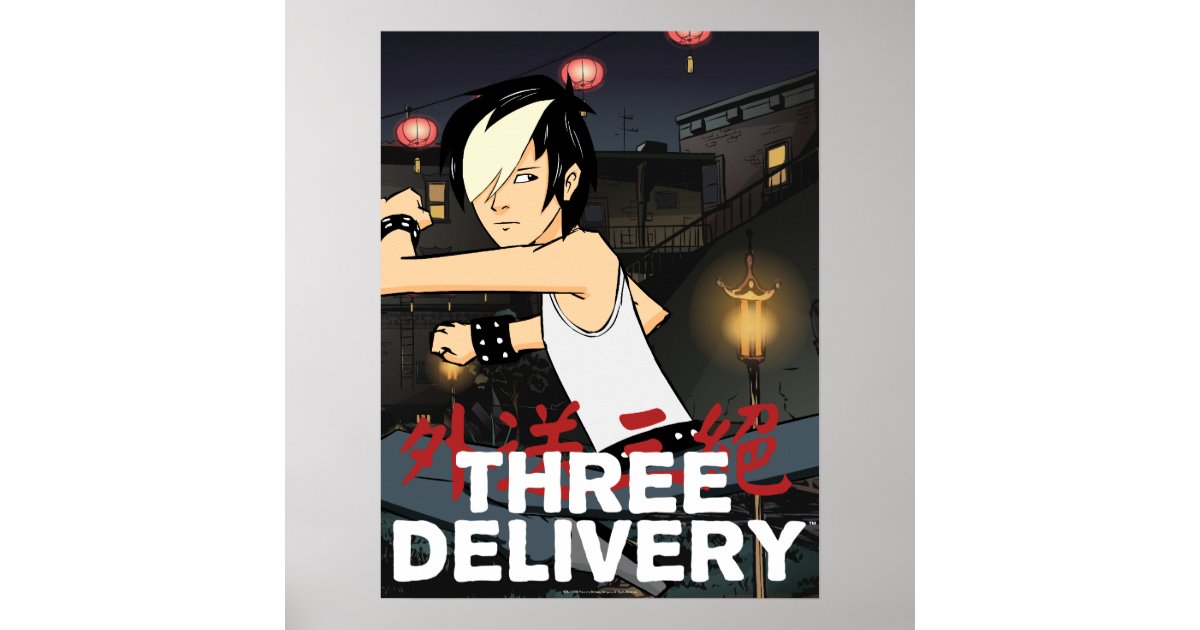 Three Delivery™ Tobey Poster | Zazzle