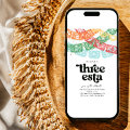Three-Esta Birthday Invitation | Fiesta Invite | Zazzle