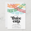 Three-Esta Birthday Invitation | Fiesta Invite | Zazzle