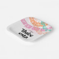 Three-esta Birthday Party Plates | Zazzle