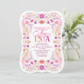 Three-esta Fiesta 3rd Birthday Girls Invitation | Zazzle