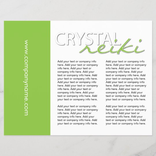 Three Fold Reiki Flyer | Zazzle.com