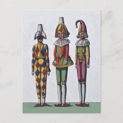 Three Jesters PostCard | Zazzle