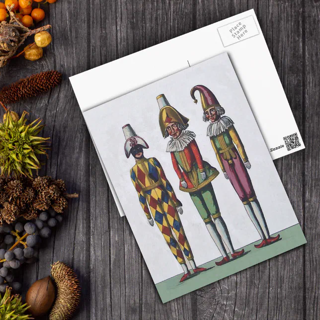 Three Jesters PostCard | Zazzle