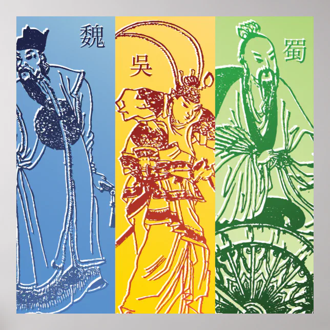 Three Kingdoms Poster | Zazzle