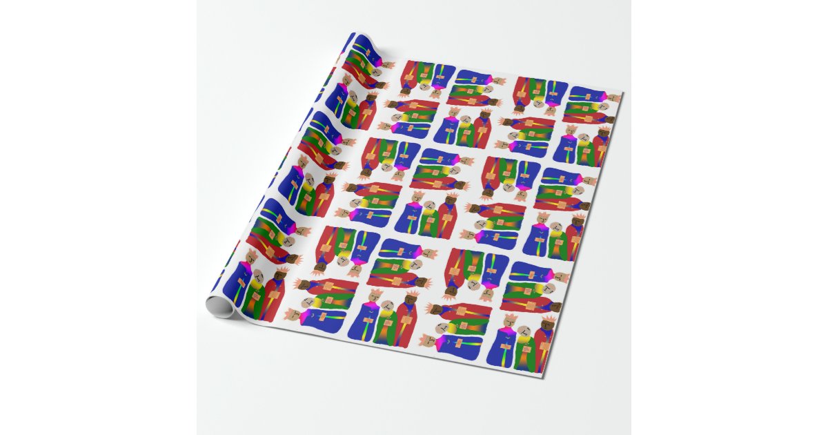 Three Kings Wrapping Paper | Zazzle
