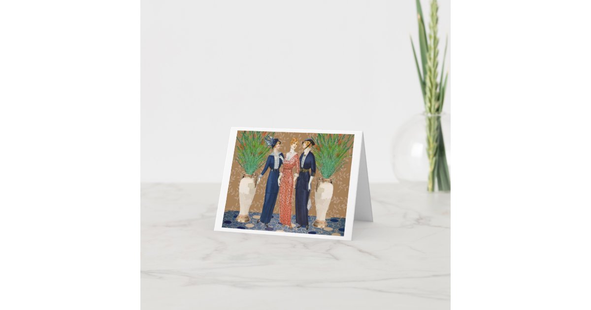 Three Proper Ladies Card | Zazzle