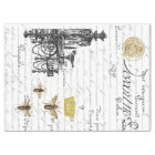 Script Collage Tissue Paper | Zazzle.com