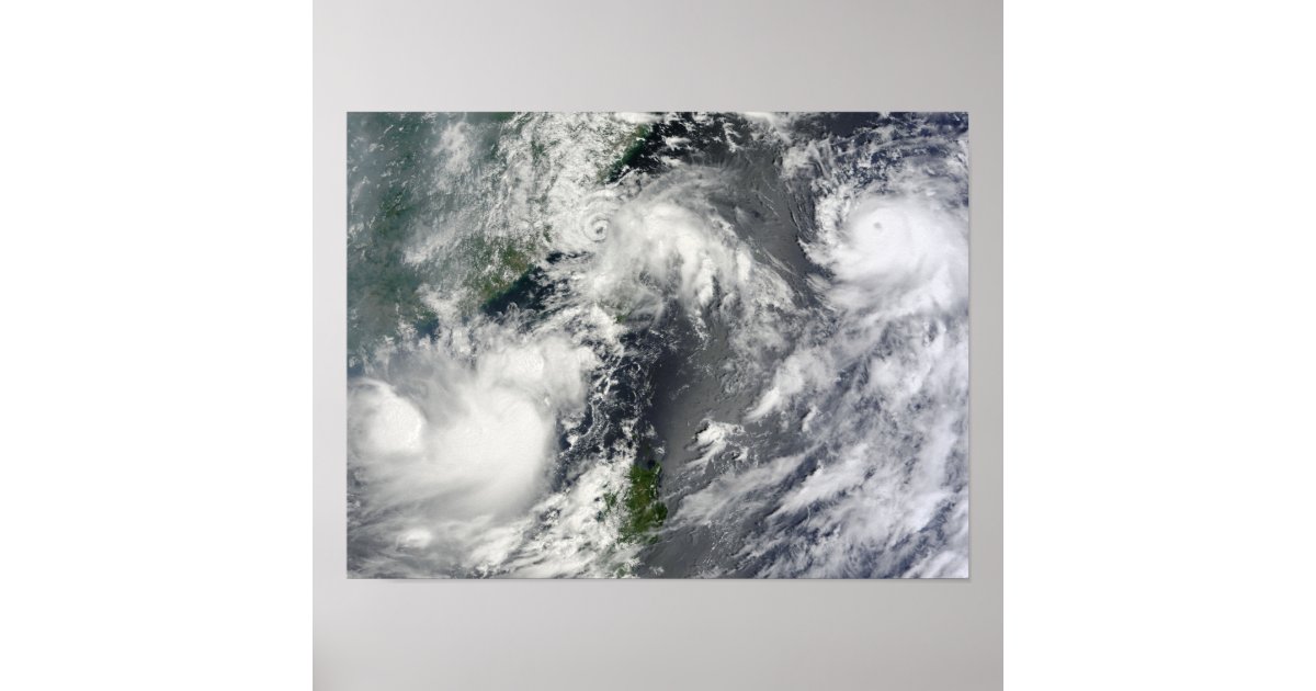 Three strong storms poster | Zazzle