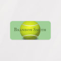 Three Tennis Designs Name Tags Labels | Zazzle