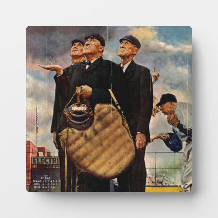 Three Umpires Plaque | Zazzle.com
