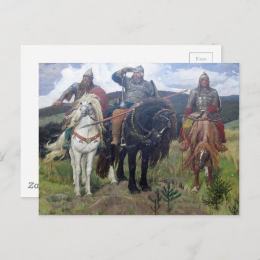 Three Viking Scouts Postcard | Zazzle