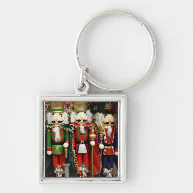 Three Wise Crackers - Nutcracker Soldiers Keychain | Zazzle