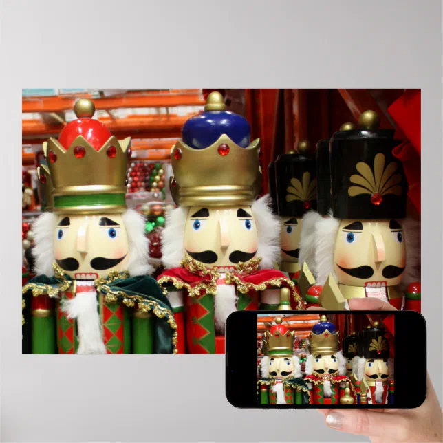 Three Wise Crackers - Nutcracker Soldiers Poster | Zazzle