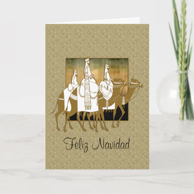 Three Wise Men Greeting Card | Zazzle