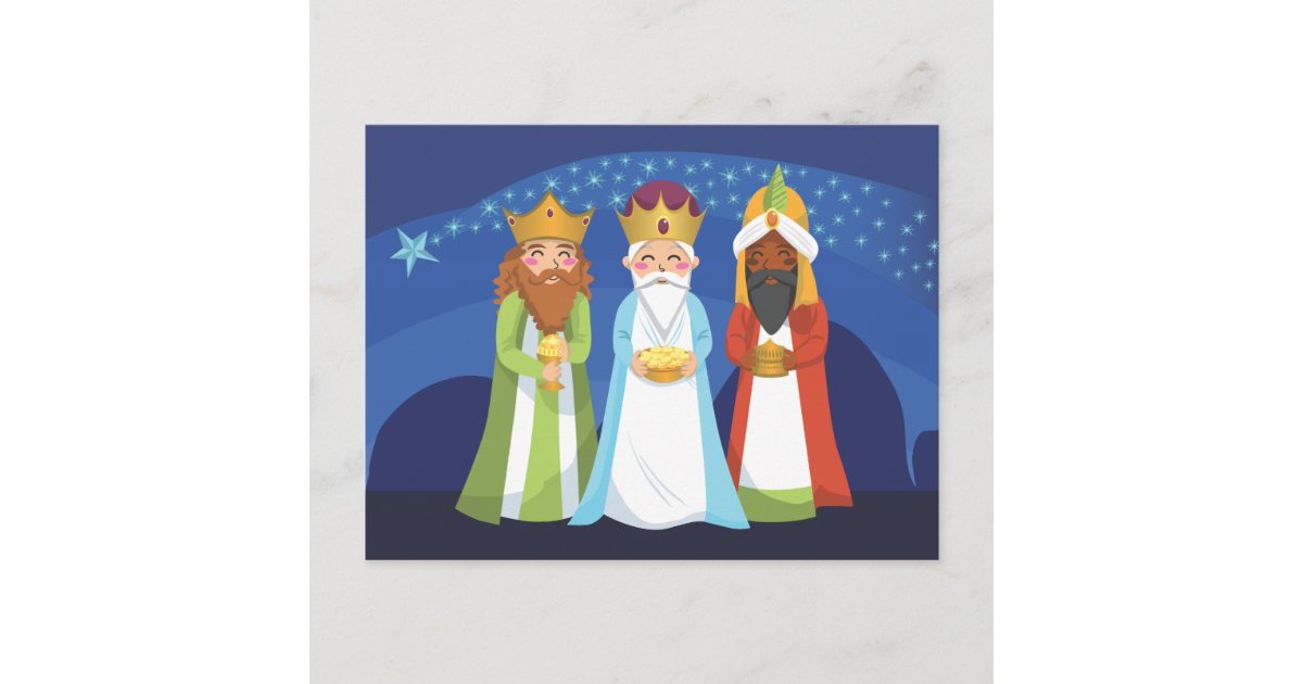 Three Wise Men Postcard | Zazzle