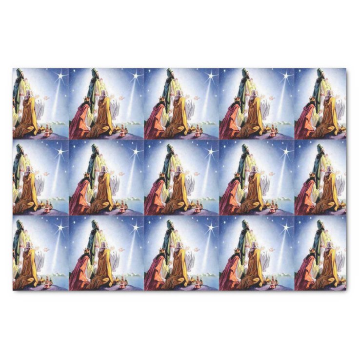 Three Wise Men Tissue Paper | Zazzle