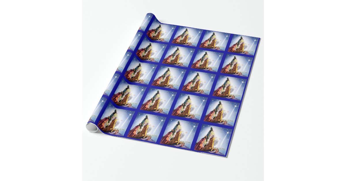 Three Wise Men Wrapping Paper | Zazzle