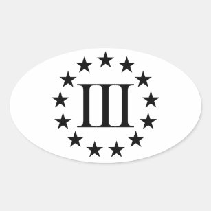 Three Percenter Stickers | Zazzle