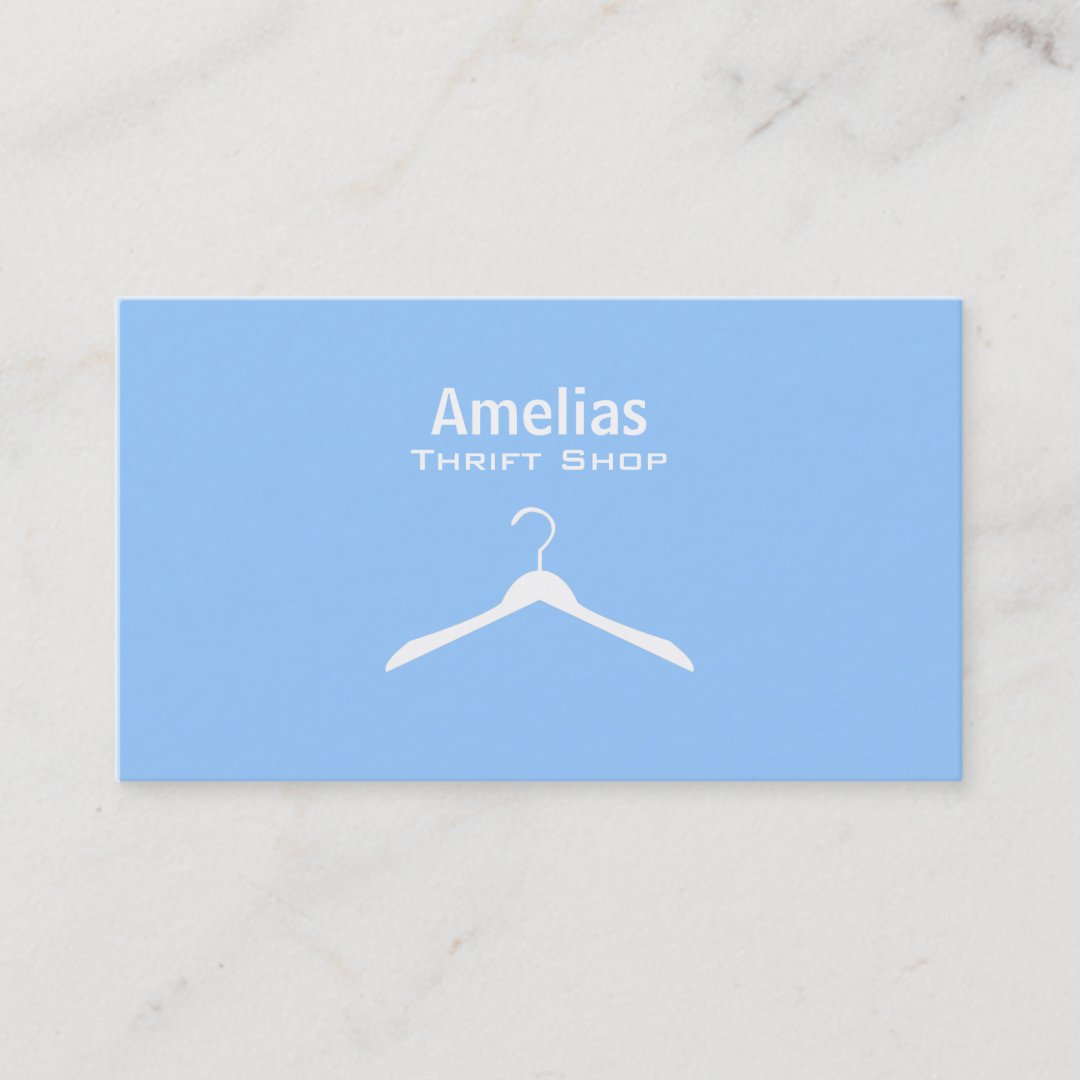 Thrift Shop Business Cards | Zazzle