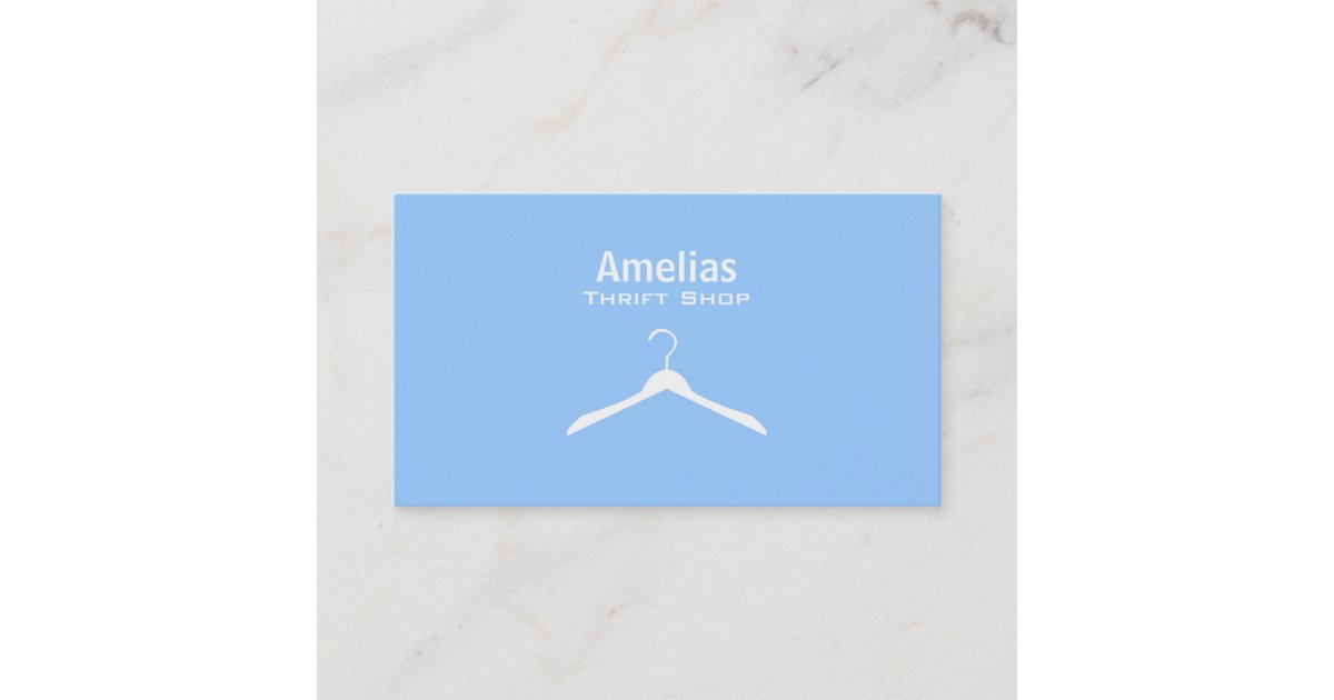 Thrift Shop Business Cards | Zazzle