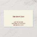 Thrift Shop Second Hand Store Business Card | Zazzle