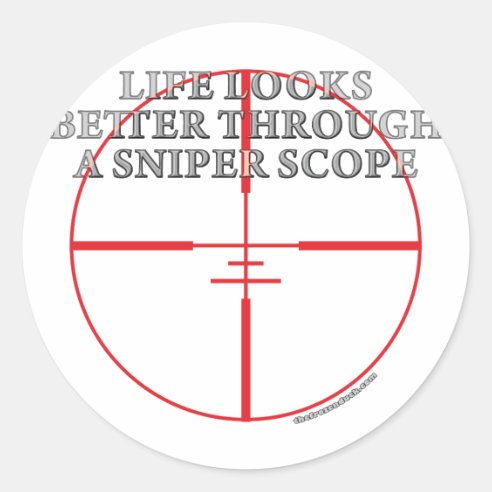 Scope Stickers | Zazzle