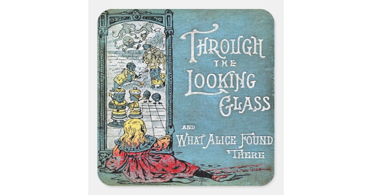 Through the Looking Glass Sticker | Zazzle