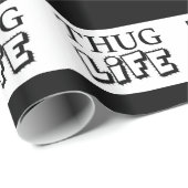 THUG LIFE ATTITUDE MOTTO GANGS GANGSTER TOUGH HOOD WRAPPING PAPER | Zazzle