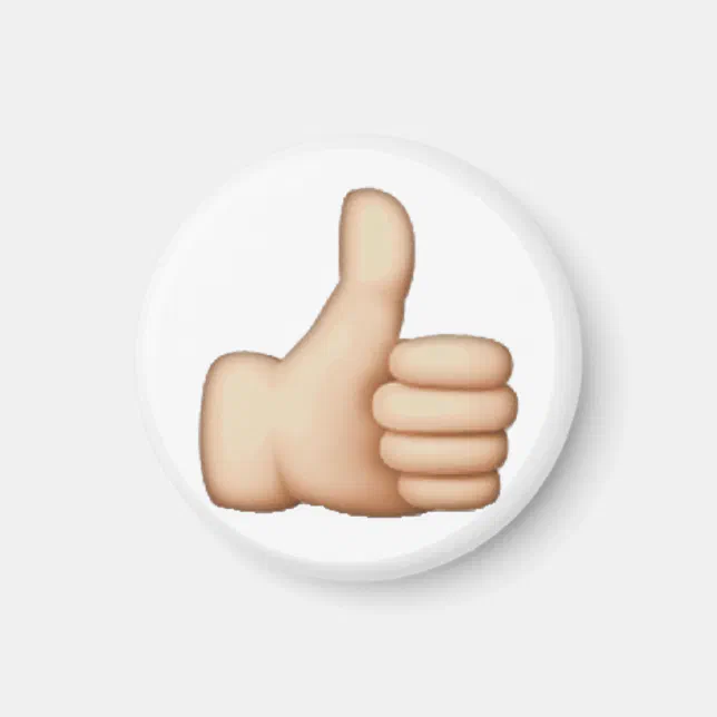 Thumbs Up - Emoji Magnet | Zazzle