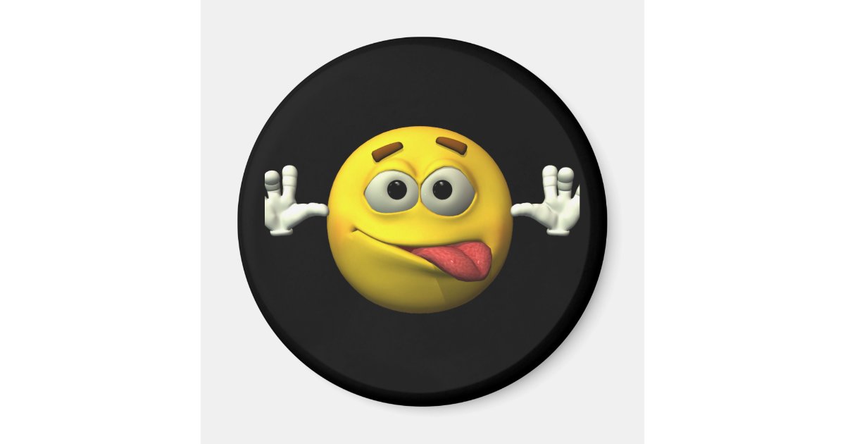 Thumbs Up Face character Magnet | Zazzle