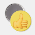 Thumbs up Sign Magnet | Zazzle