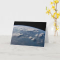 Thunderhead Anvils Of Earth Onto Southern Borneo. Card | Zazzle