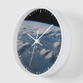 Thunderhead Anvils Of Earth Onto Southern Borneo. Clock | Zazzle
